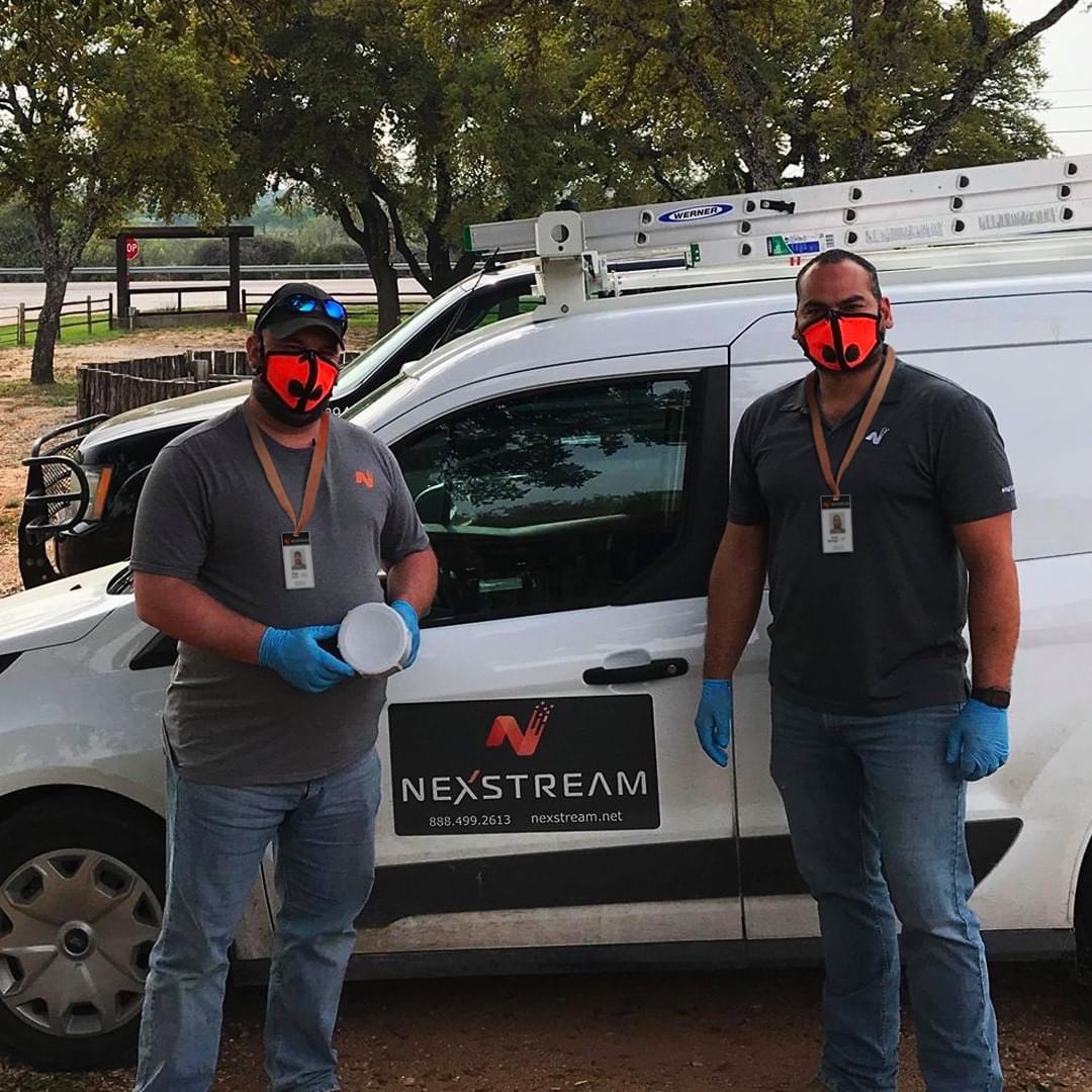 Nexstream installers getting it done - j2sw Blog (Packets Down Range)