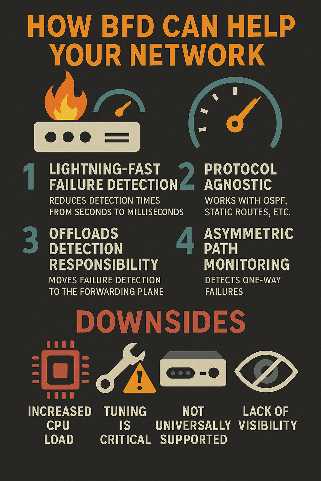 How BFD Can Help Your Network (and Where It Might Hurt) - j2sw Blog
